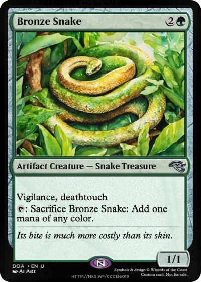 MTGNexus - Bronze Snake