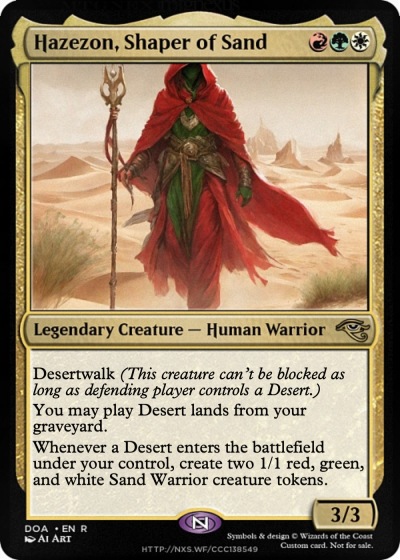MTGNexus - Hazezon, Shaper of Sand