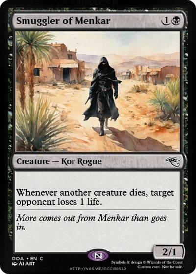 MTGNexus - Smuggler of Menkar