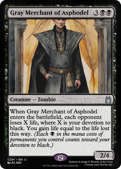 Gray Merchant Of Asphodel