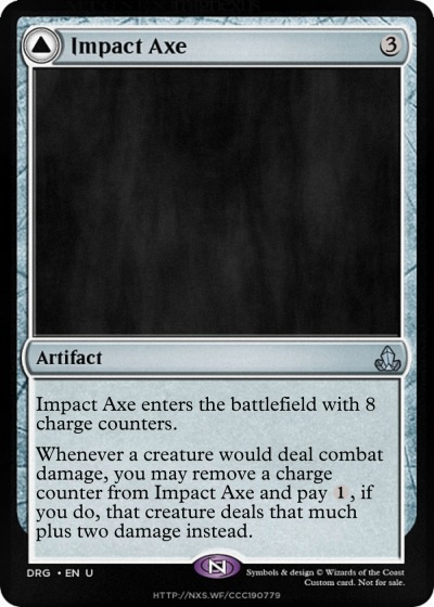 MTGNexus - Impact Axe // High Explosive Granade