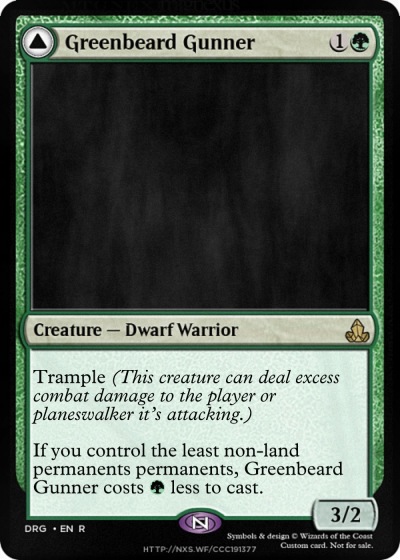 MTGNexus - Greenbeard Gunner // Thunderhead Heavy Autocannon