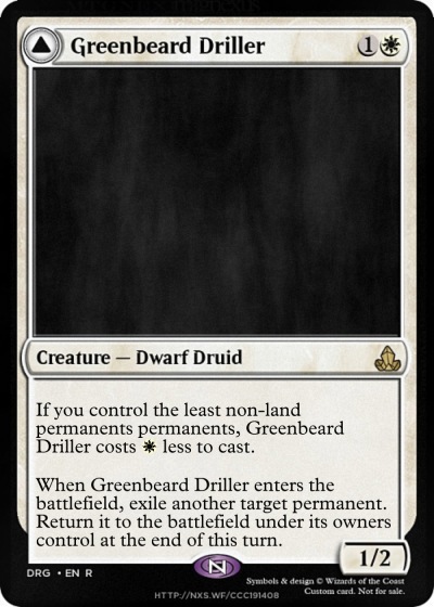 MTGNexus - Greenbeard Driller // Cryo Cannon