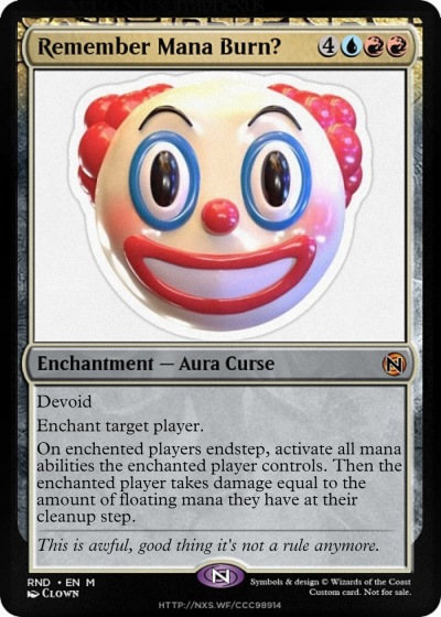 MTGNexus - Remember Mana Burn?