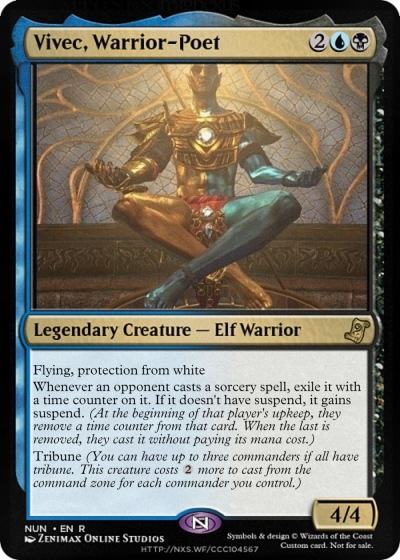 MTGNexus - Vivec, Warrior-Poet