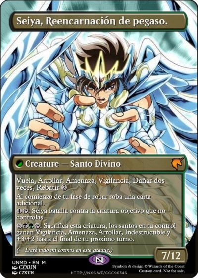 MTGNexus - Seiya de pegaso // Seiya, Reencarnación de pegaso.