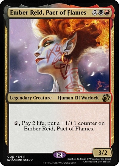 MTGNexus - Ember Reid, Pact of Flames
