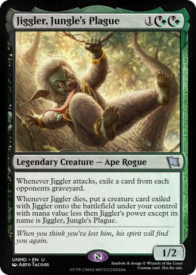 MTGNexus - Jiggler, Jungle's Plague