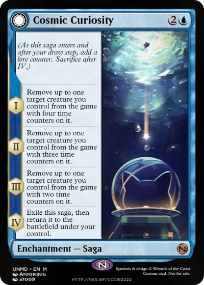 MTGNexus - Cosmic Curiosity // Fur-Eign Invasion