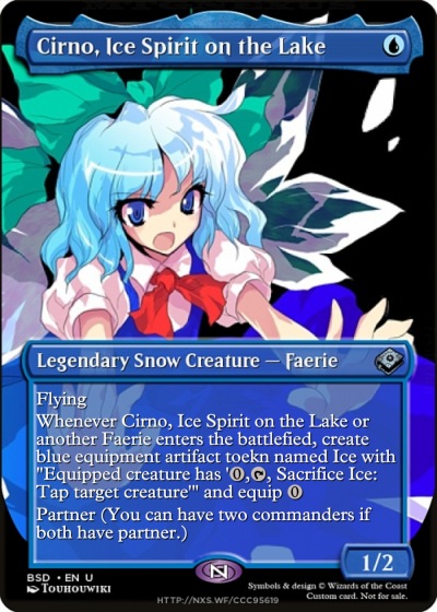 MTGNexus - Cirno, Ice Spirit on the Lake