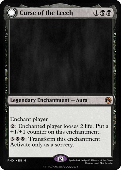 MTGNexus - Curse of the Leech // Kelknher, King of Leeches