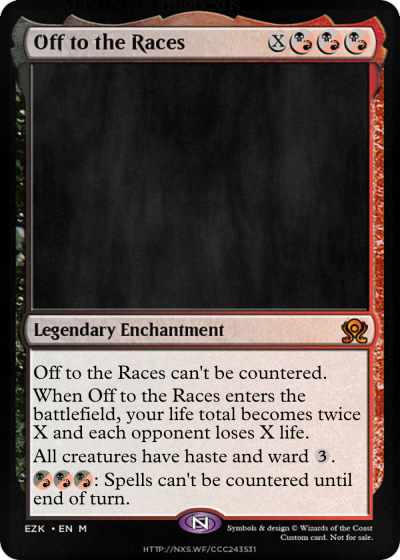 MTGNexus - Off to the Races