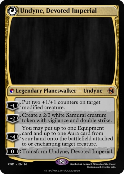 MTGNexus - Undyne, Nyxborn Wanderer // Undyne, Devoted Imperial