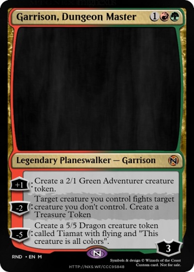 MTGNexus - Garrison, Dungeon Master