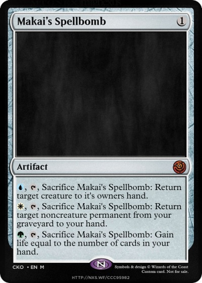 MTGNexus - Makai's Spellbomb