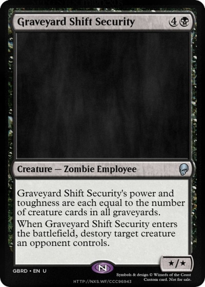 MTGNexus - Graveyard Shift Security