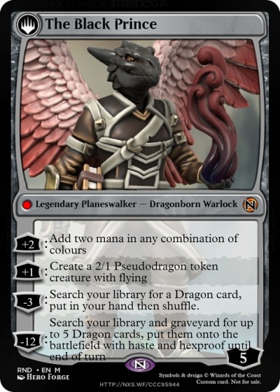 MTGNexus - Alexander, the Wandering Scholar // The Black Prince