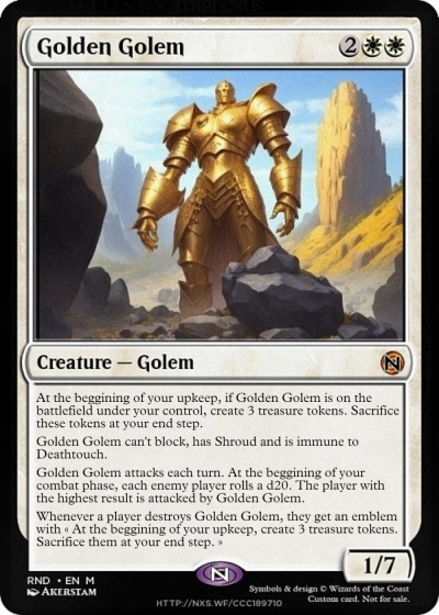 MTGNexus - Golden Golem