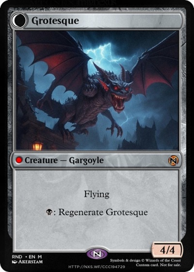 MTGNexus - Stone Gargoyle // Grotesque