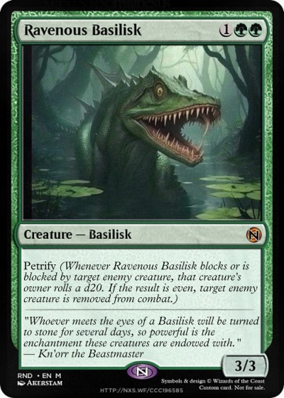 MTGNexus - Ravenous Basilisk