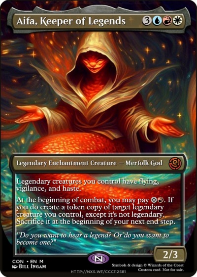 MTGNexus - Aifa, Keeper of Legends