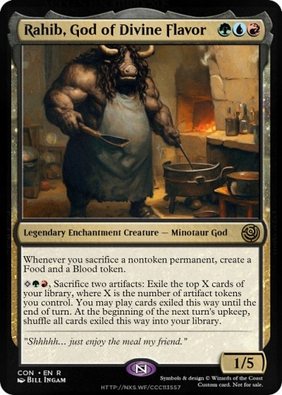 MTGNexus - Rahib, God of Divine Flavor