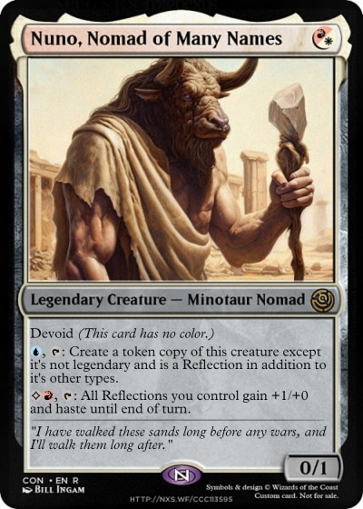 MTGNexus - Nuno, Nomad of Many Names