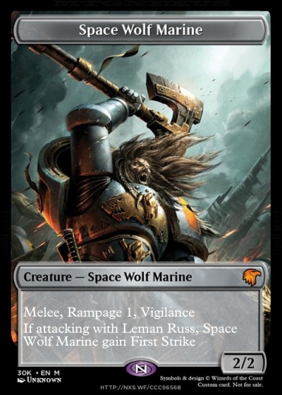 MTGNexus - Space Wolf Marine