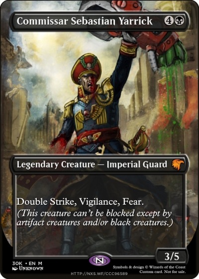MTGNexus - Commissar Sebastian Yarrick