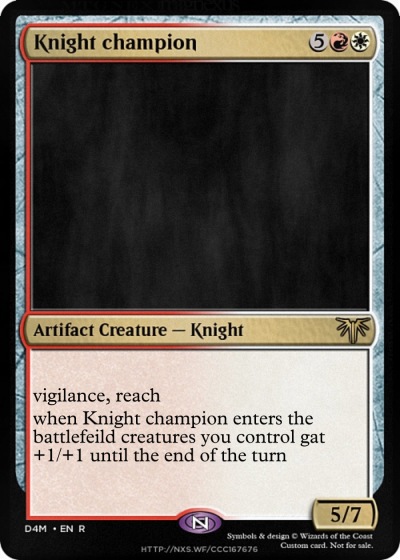 MTGNexus - Knight champion