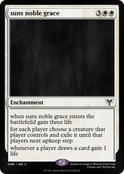 MTGNexus - suns noble grace