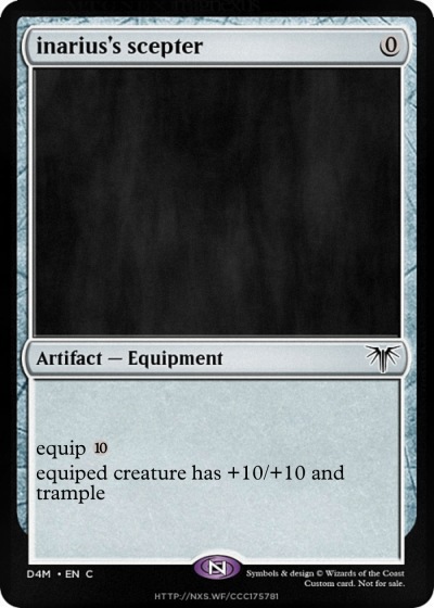 MTGNexus - inarius's scepter