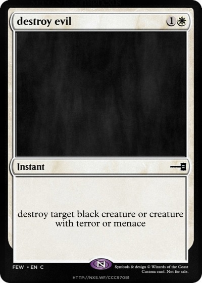 MTGNexus - destroy evil