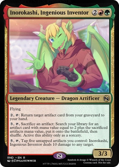 MTGNexus - Inorokashi, Ingenious Inventor