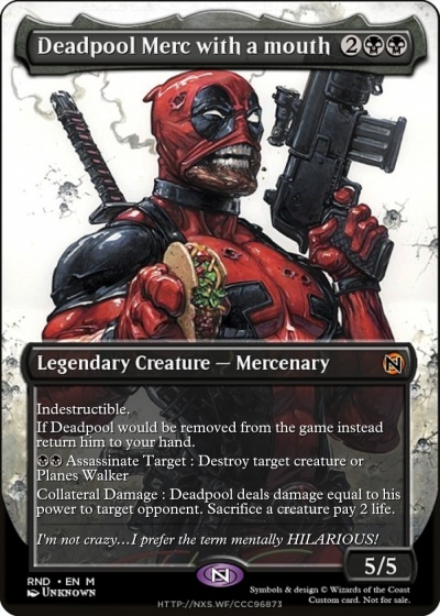 MTGNexus - Deadpool Merc with a mouth