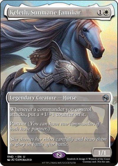 MTGNexus - Keleth, Sunmane Familiar