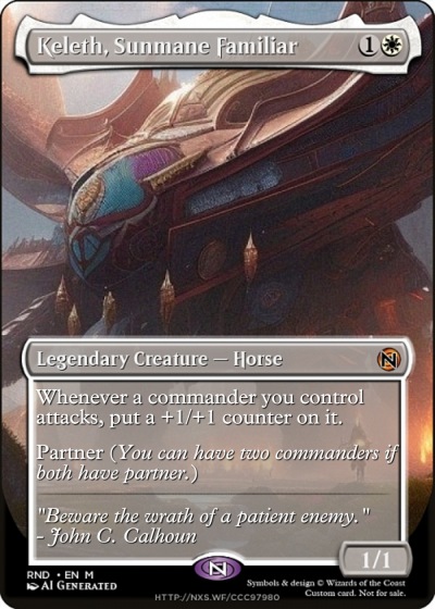 MTGNexus - Keleth, Sunmane Familiar