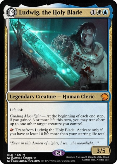 MTGNexus - Ludwig the Holy Blade // Ludwig the Accursed
