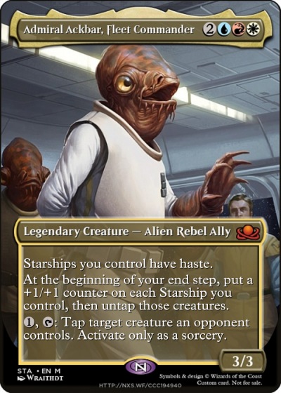 MTGNexus - Admiral Ackbar, Fleet Commander