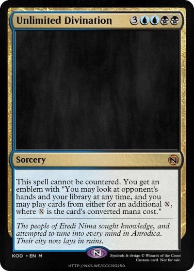 MTGNexus - Unlimited Divination