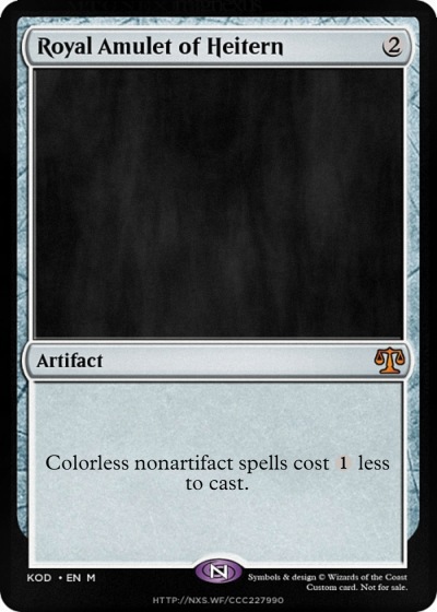 MTGNexus - Royal Amulet of Heitern
