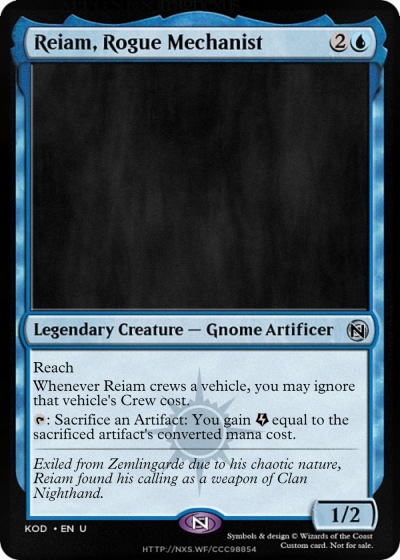 MTGNexus - Reiam, Rogue Mechanist