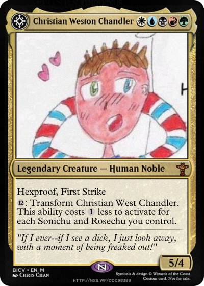 Christian Weston Chandler Sonichu