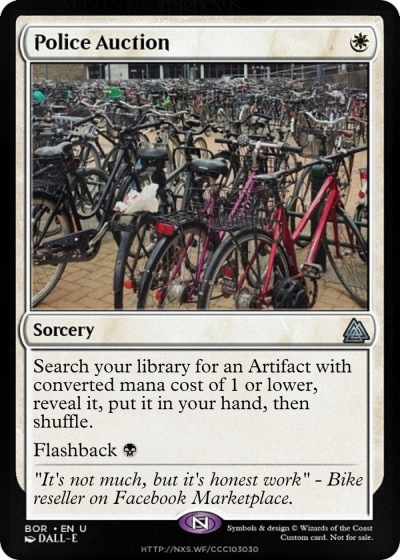 MTGNexus - Police Auction