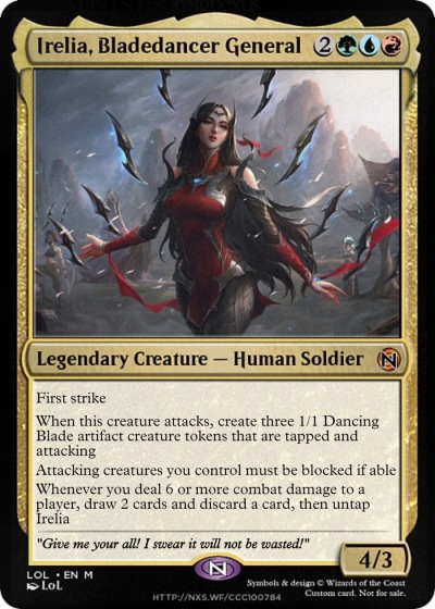 MTGNexus - Irelia, Bladedancer General
