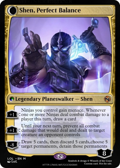 MTGNexus - Shen, Kinkou Master // Shen, Perfect Balance