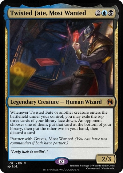 MTGNexus - Twisted Fate, Most Wanted