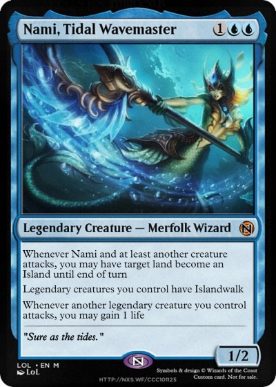 MTGNexus - Nami, Tidal Wavemaster