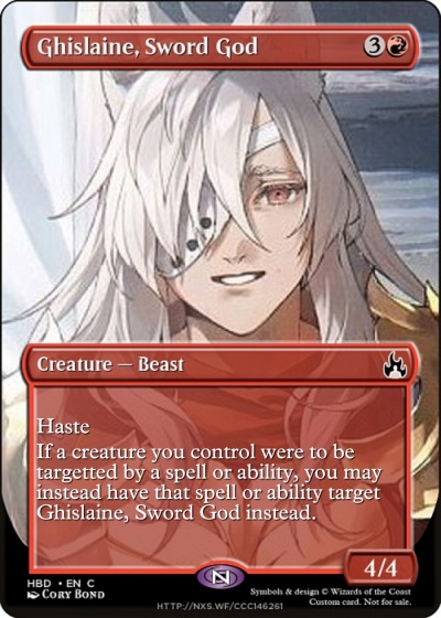 MTGNexus - Ghislaine, Sword God