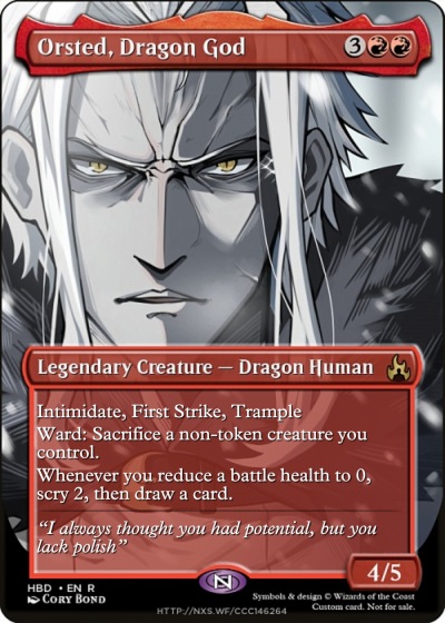 MTGNexus - Orsted, Dragon God